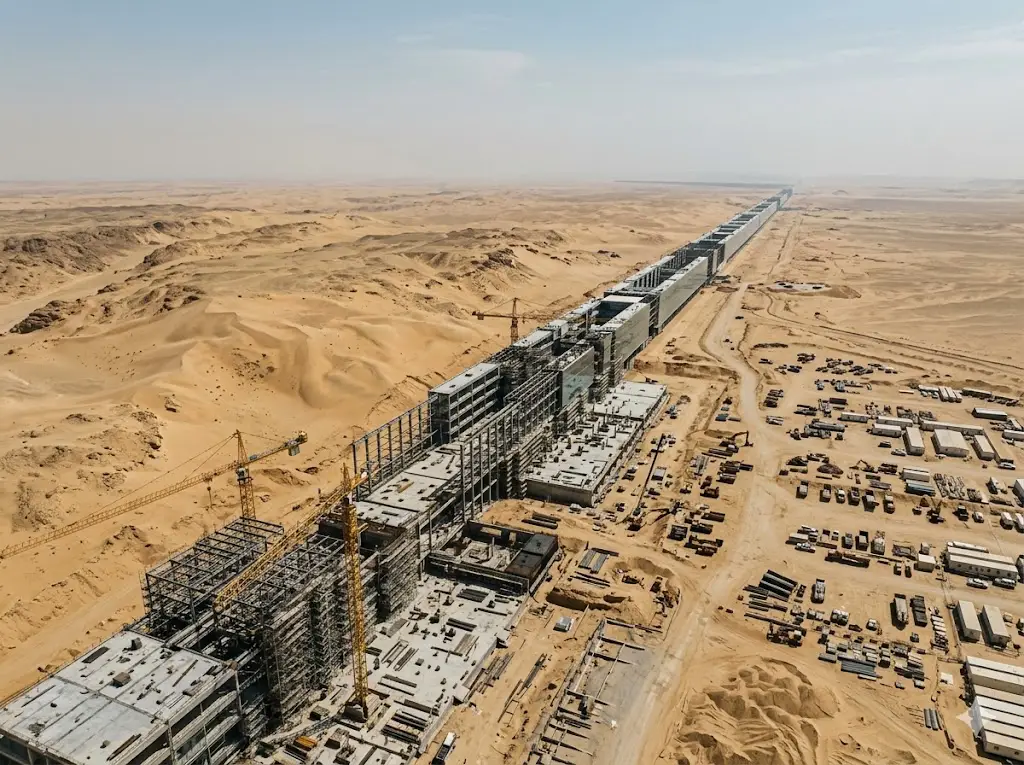 NEOM issues temporary work stoppage on The Line until at least 2030 ...